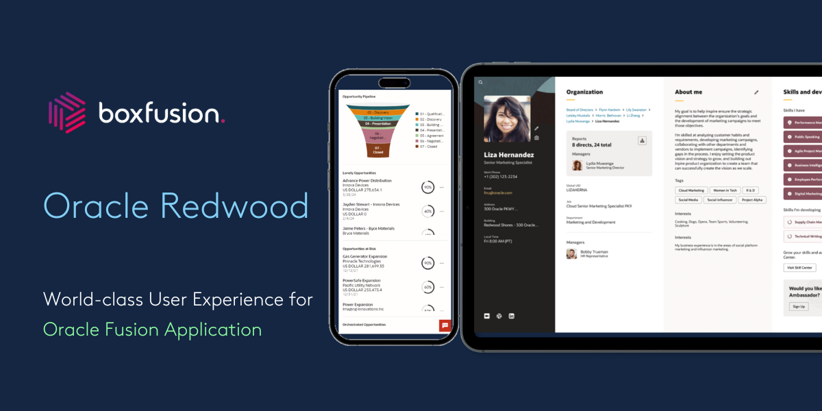 Oracle Redwood Ux Boxfusion 