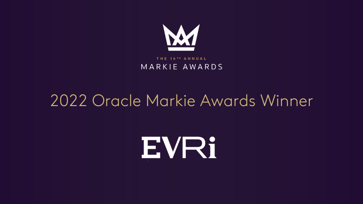 Evri wins Oracle Markie Awards for Best Use of CX Ecosystem